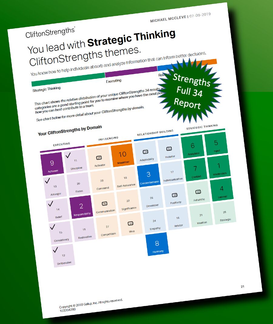 CliftonStrengths Reports – Black Box Leadership
